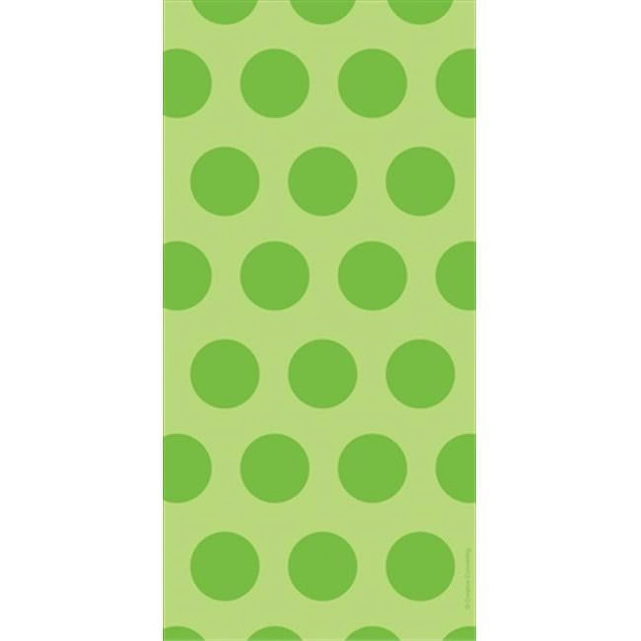 Fresh Lime Green Polka Dot Favor Bags, 20pk - Walmart.com