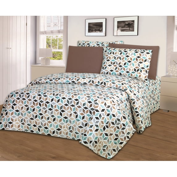 Fresh Linen Collection, 1800 Super Soft Microfiber Printed Sheet Set ...