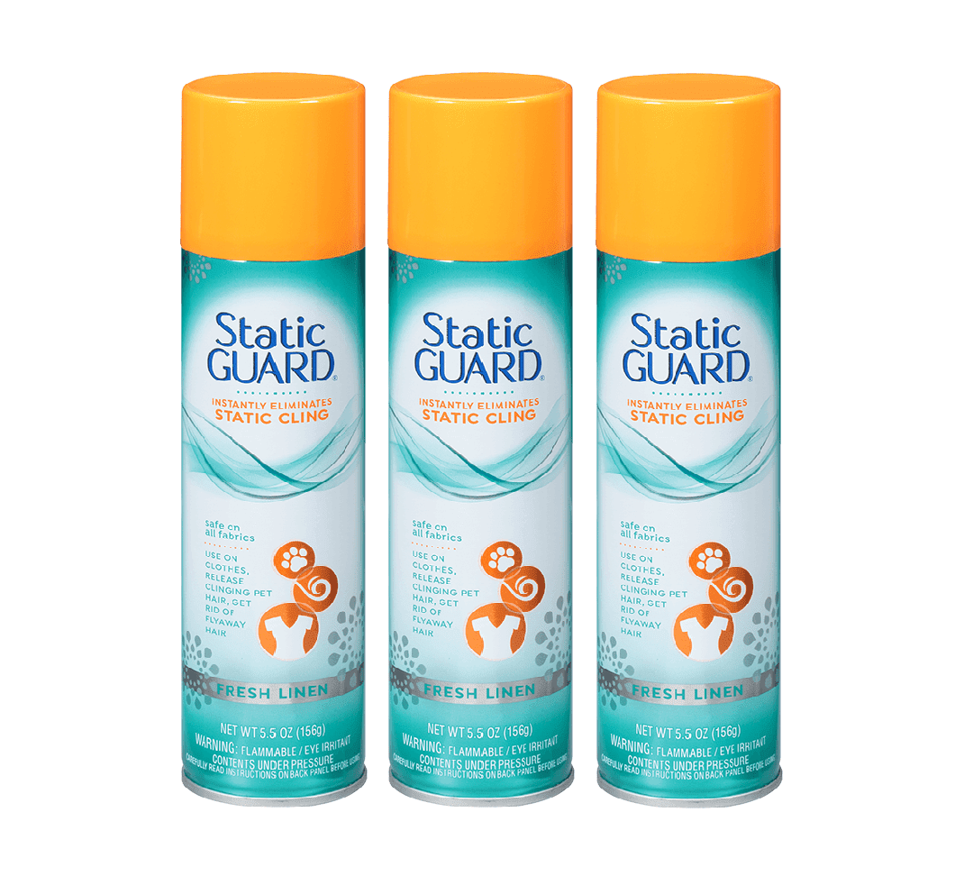 Fresh Linen Scent Static Guard Spray, 5.5 Oz - Pack of 3 - Walmart.com