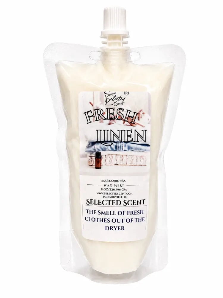 Fresh Linen Squeezable Wax Melt Clean Laundry Scent Wax Melts (8ounces ...