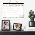 Fresh Little Flower 2026-2027 Calendar, 19-Month Wall Planner for Home ...