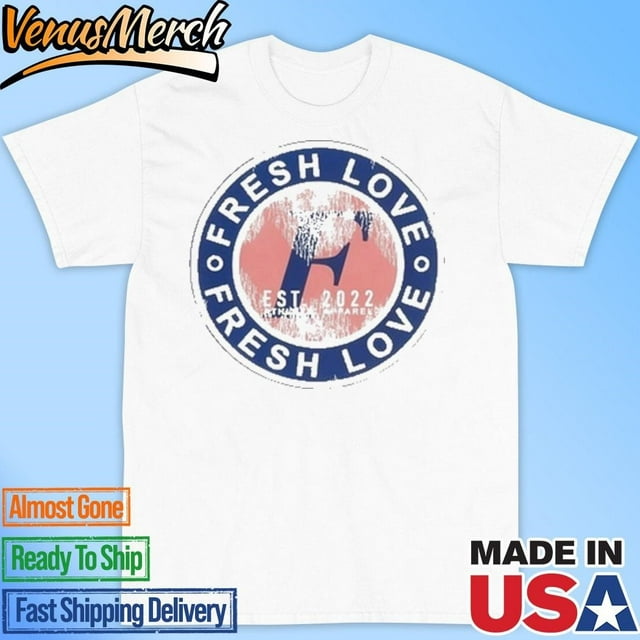 Fresh Love Essential Logo Shirt - Walmart.com