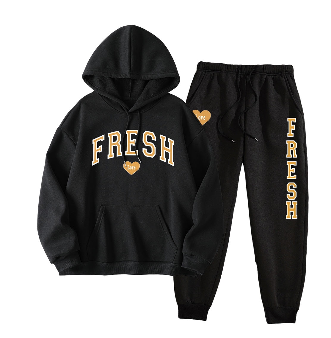 Fresh Love Hoodie Merch Sturniolo Triplets Suit Unisex Fashion Letterg ...