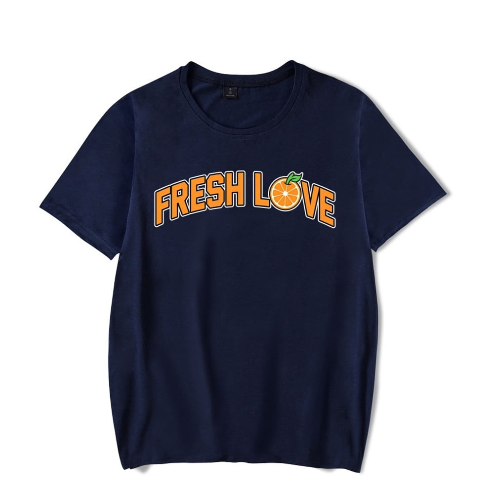 Fresh Love Merch New Logo T-Shirt Summer Streetwear Harajuku Tshirt ...