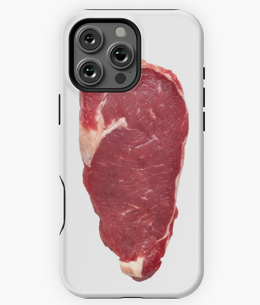Fresh Meat Funny Butcher BBQ Grill Phone Case for iPhone 16 15 14 13 12 ...