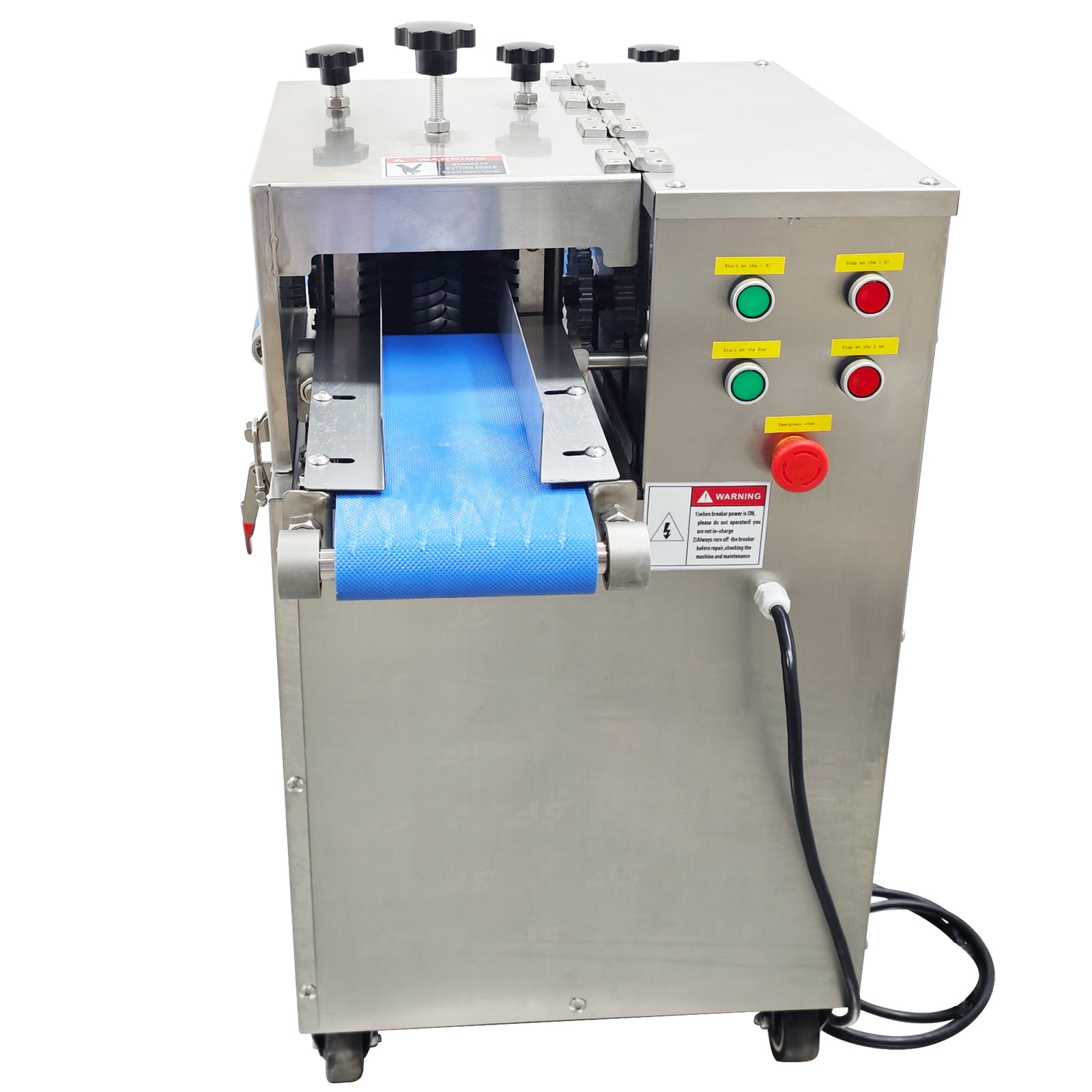 Fresh Meat Slitting and Dicing Machine Commercial Meat Cube Cutting ...