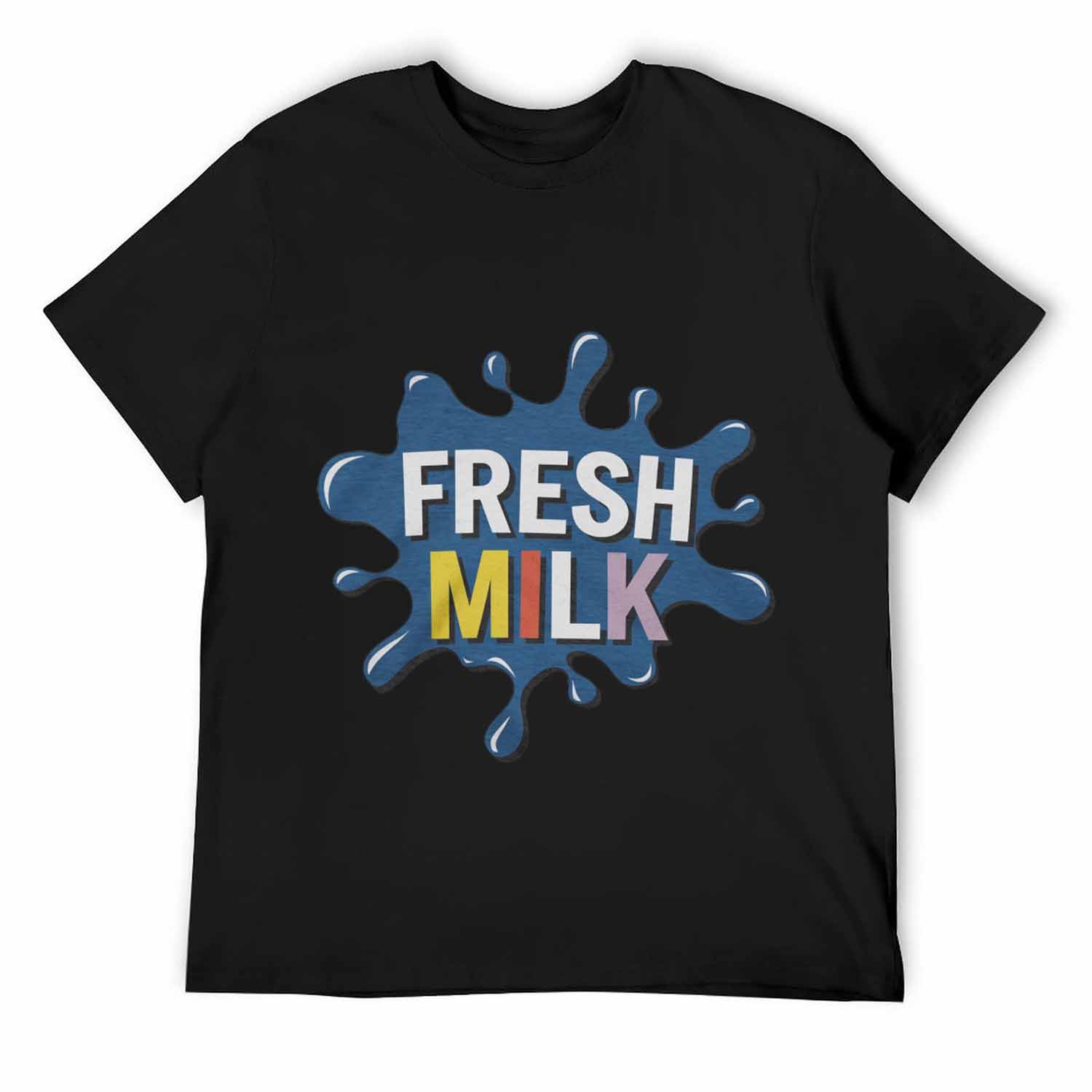 Fresh Milk Colorful Cheerleading Girls Cheer Team Cheerleader T-Shirt ...