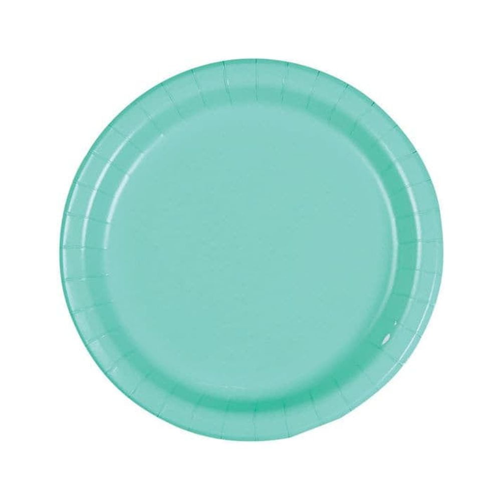 Fresh Mint 7" Rnd Dessert Plates 24 Pc - Party Supplies - 24 Pieces ...