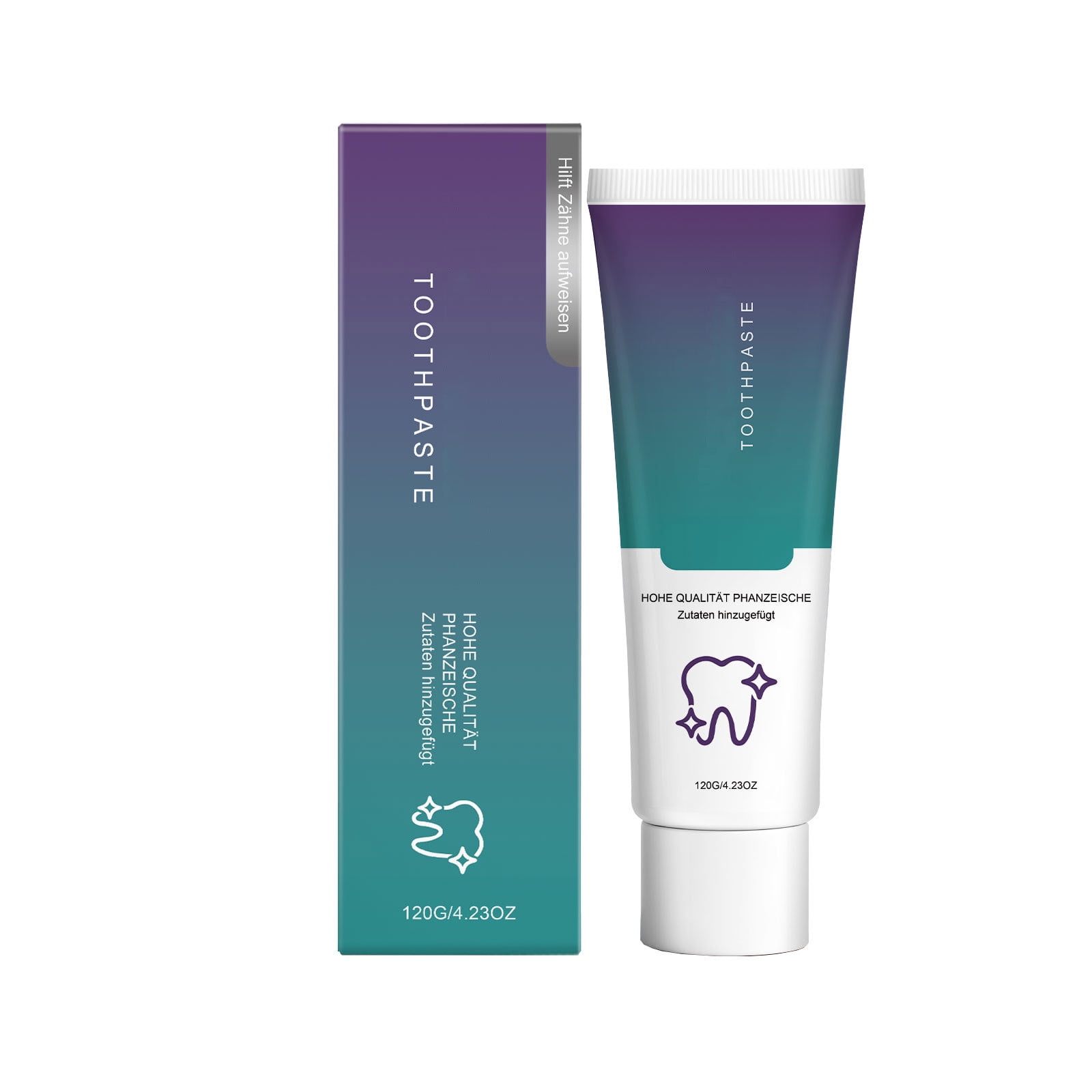 Fresh Mint Flavor Toothpaste for Sensitive Teeth, Strengthens Enamel ...