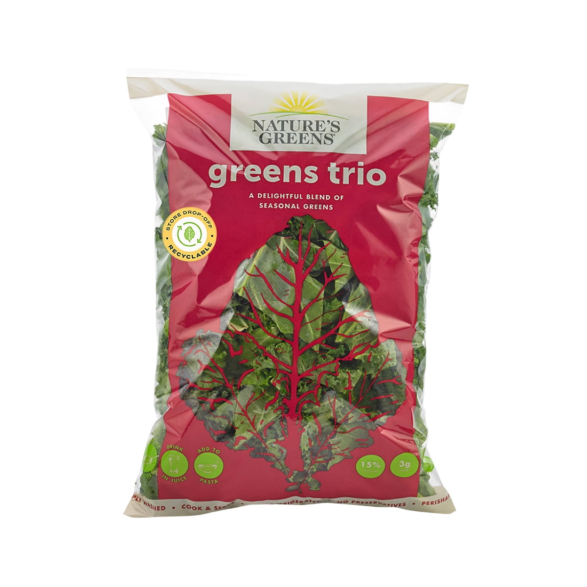 Fresh Mixed Greens, 16 oz - Walmart.com