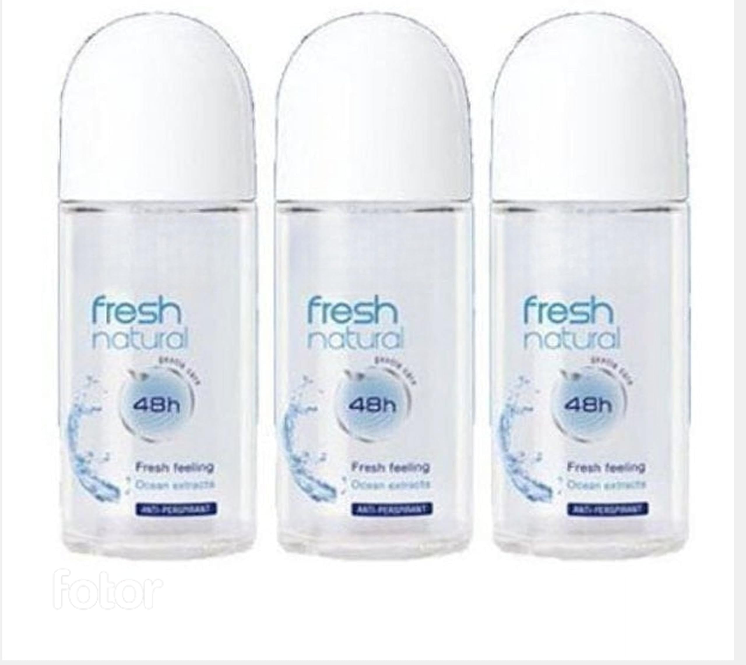 Fresh Natural 48 Hours Deodorant Roll On 50 Ml | (3 Pack) - Pack Of 2 ...