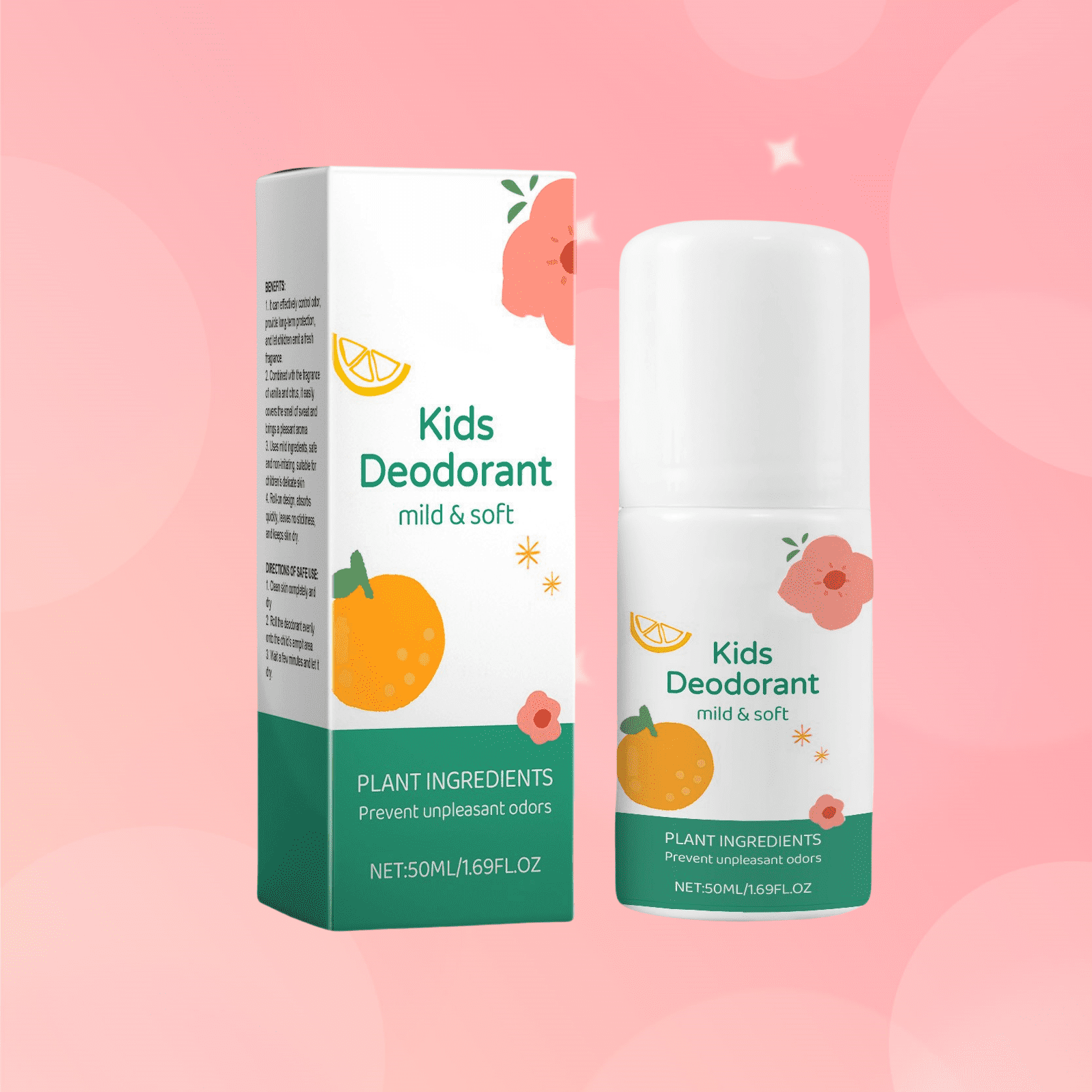 Fresh Natural Deodorant for Kids & Teens,Deodorant,Natural Kids Whole ...