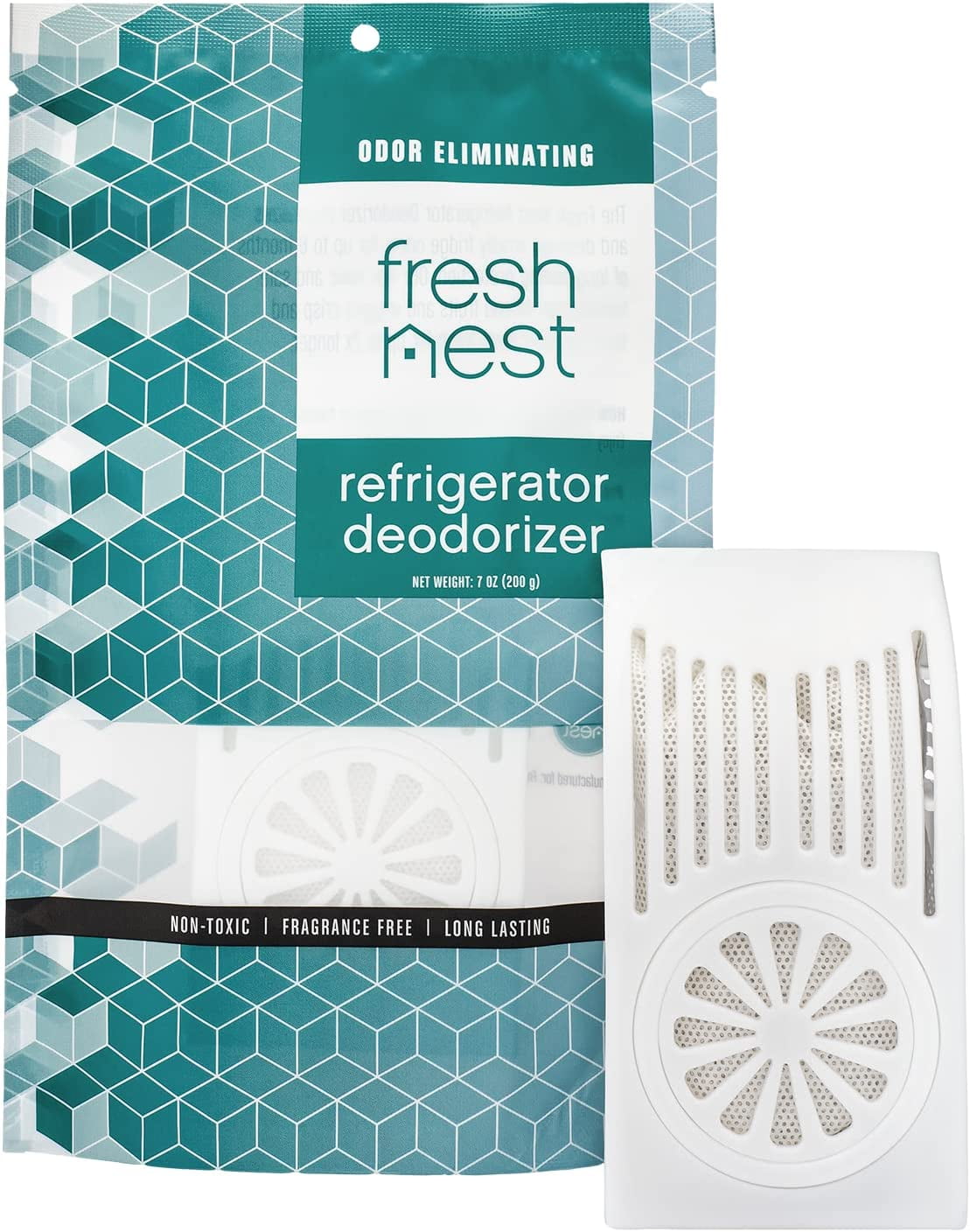Fresh Nest Refrigerator Deodorizer (1-Pack) - Fridge and Freezer Odor ...