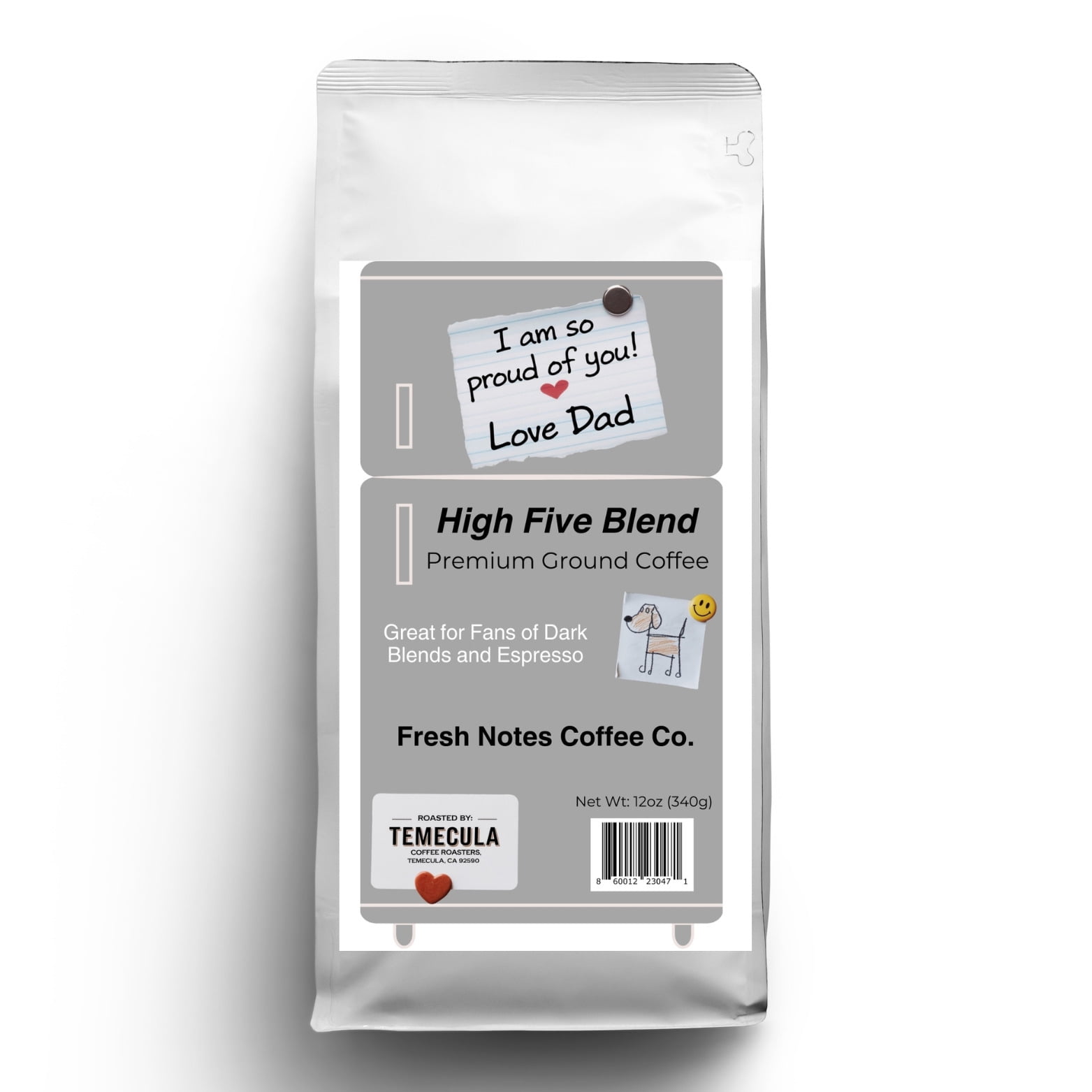 Fresh Notes Coffee Co. - Proud Dad Premium Ground Coffee - Walmart ...