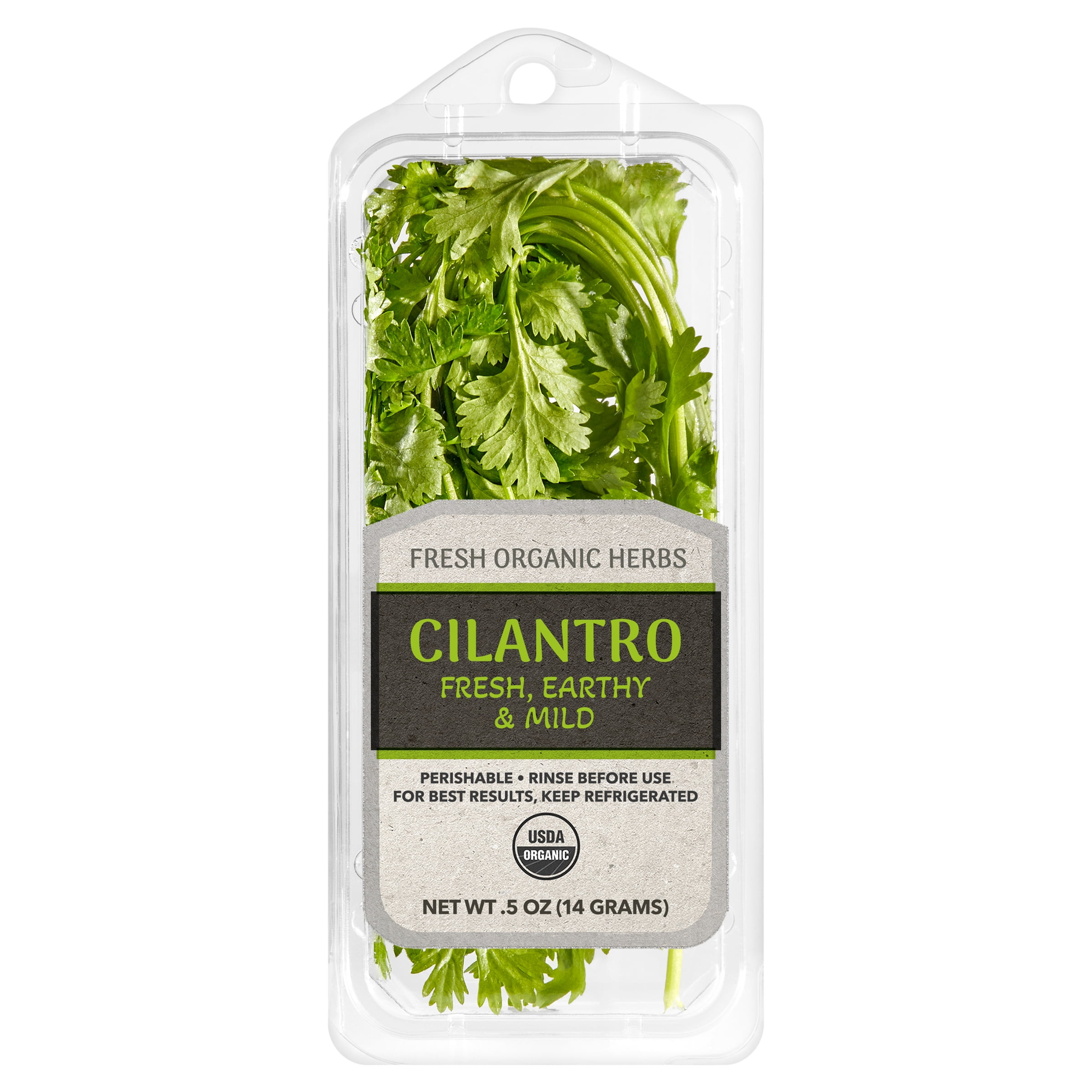 Shenandoah Growers Fresh Organic Cilantro 0.5 oz Clamshell for Salsas ...