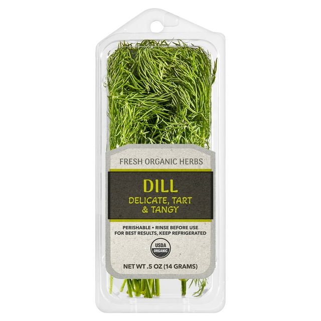 Fresh Organic Dill, 0.5 oz - Walmart.com
