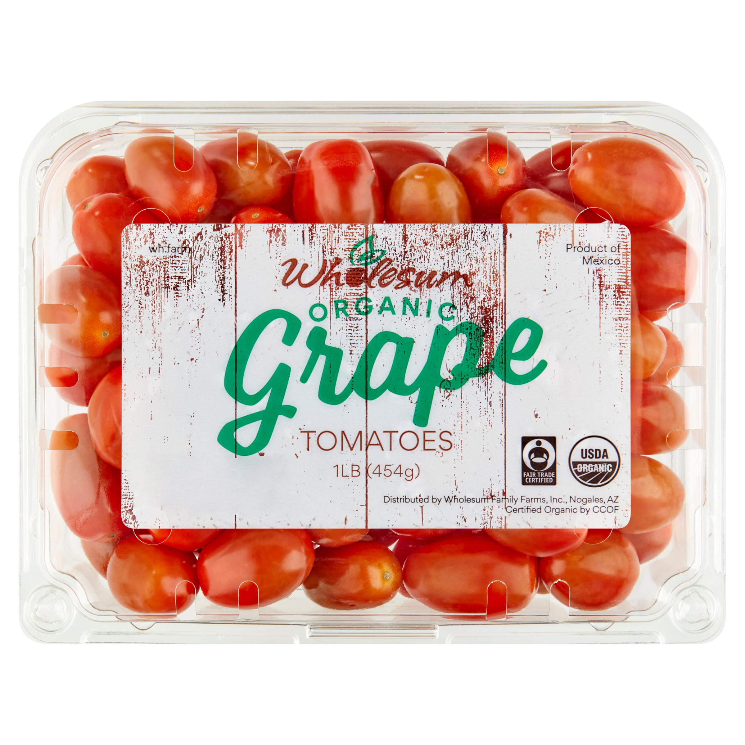 Fresh Organic Grape Tomato, 1 lb Package - Walmart Business Supplies