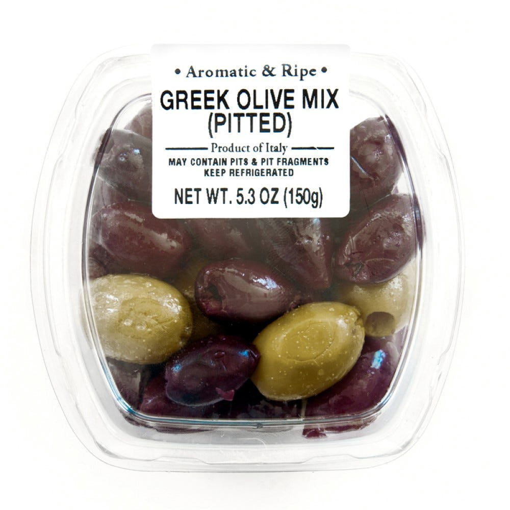 Fresh Pack Greek Olive Mix Pitted, 5.3OZ, 12 Pack - Walmart.com