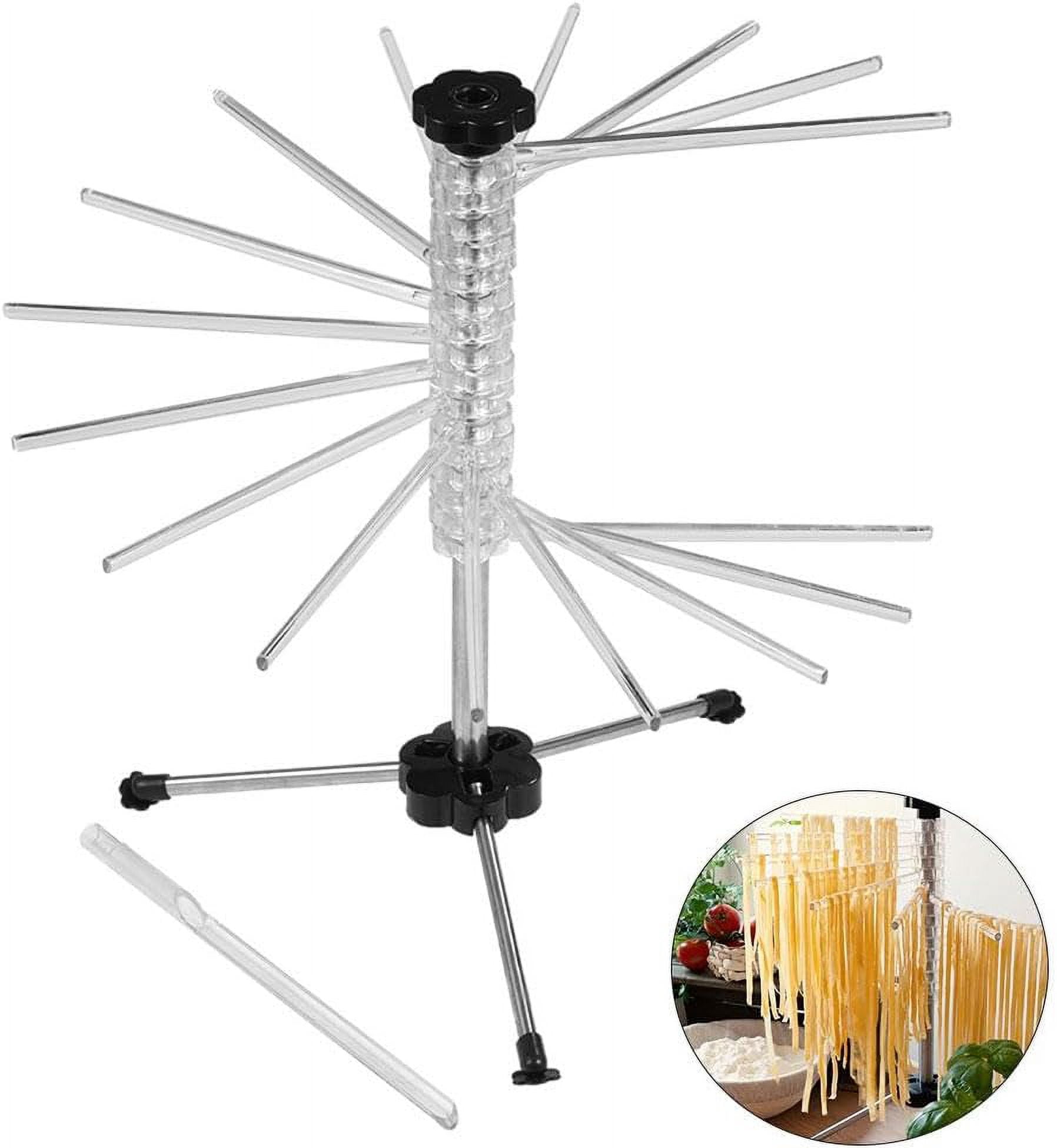 Fresh Pasta Drying Rack - Homemade Noodles Drying Hanger with 16 ...
