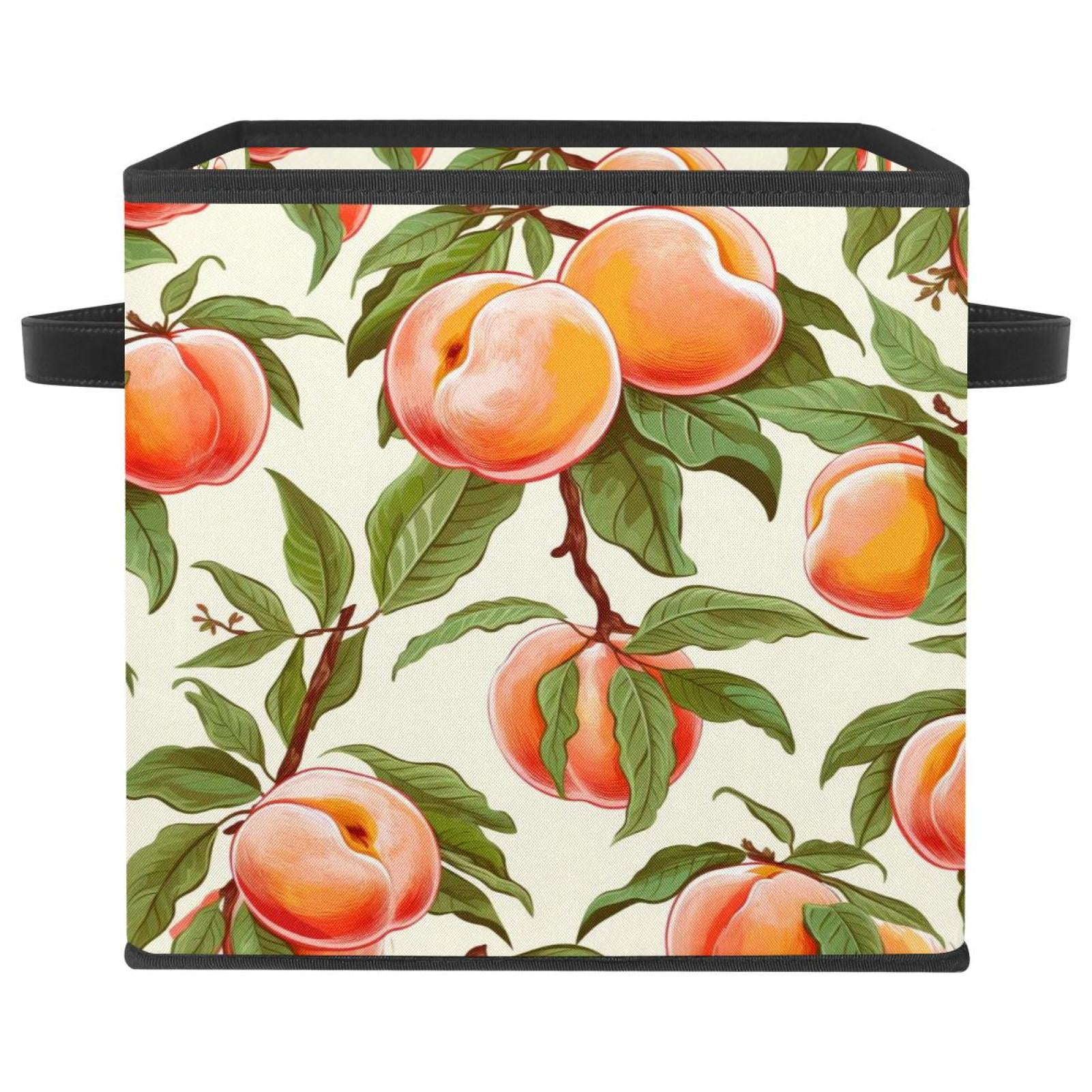 Fresh Peach Storage Bins, Extra Large Closet Storage Cube for ...