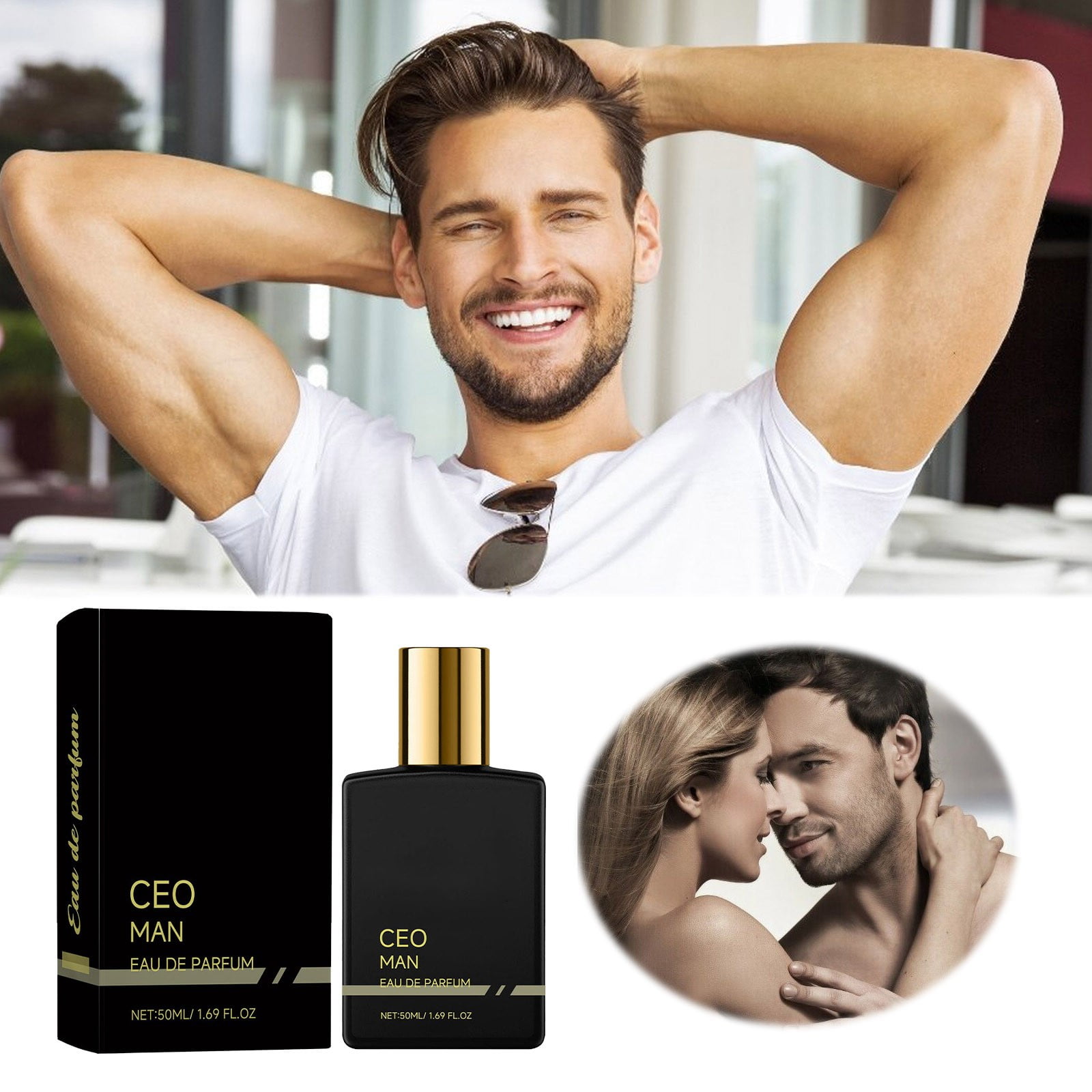 Fresh Perfume Lasting Fragrance Garden Fragrance Male Perfume 50ml Rose ...