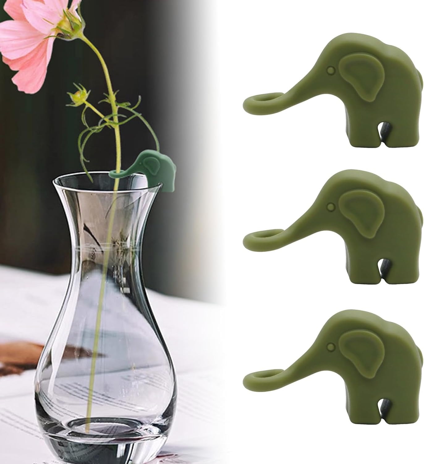 Fresh Picks, 3-piece Shaped Propagation Support, Cute Stylized Clips ...