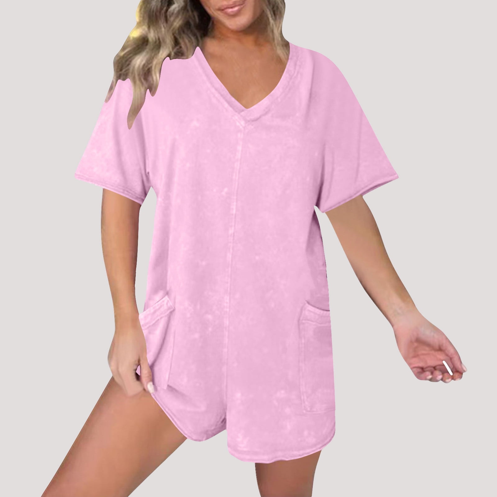 Fresh Picks! Kilaqueen Casual Rompers for Women Loose Fitness Short ...
