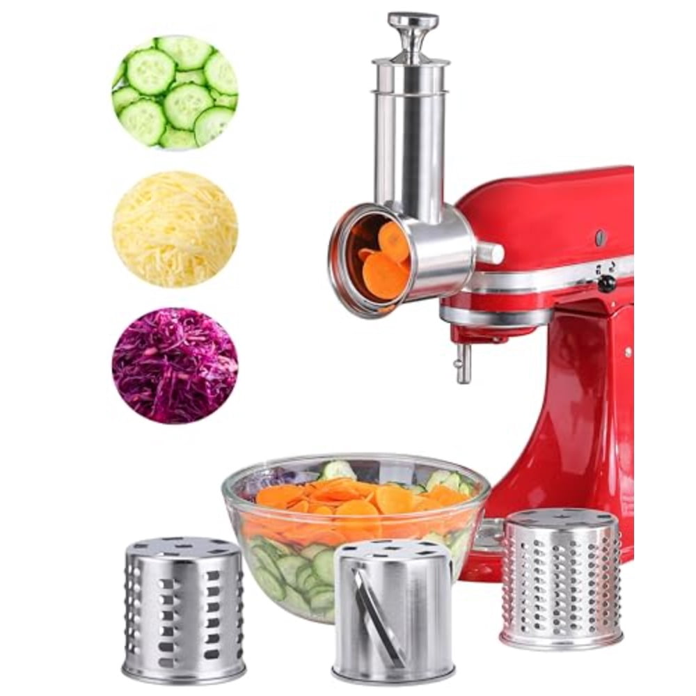 Fresh Prep Slicer Shredder Attachment for KitchenAid Stand Mixers ...
