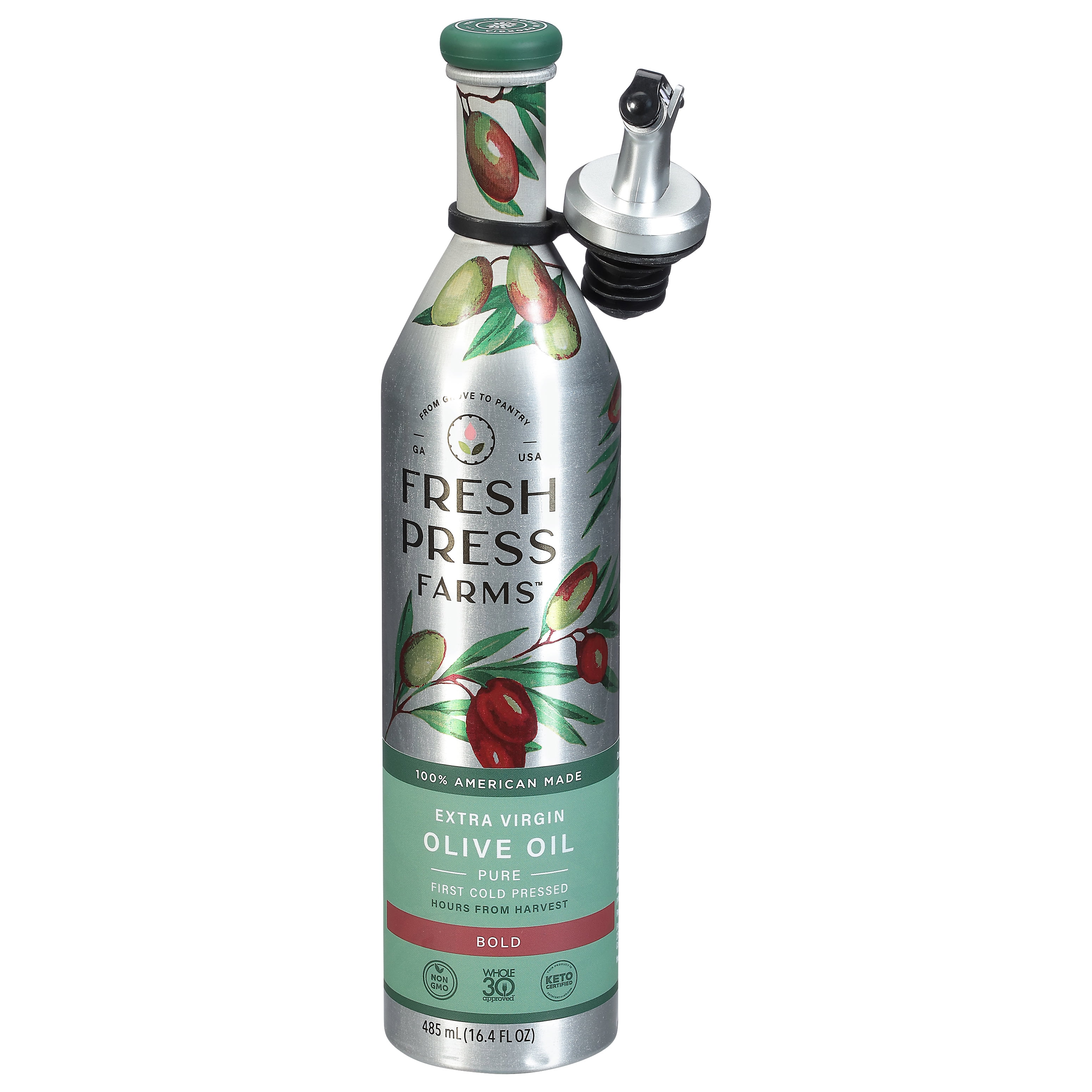 Fresh Press Farms Bold Extra Virgin Olive Oil 485 ml (Pack of 6 ...