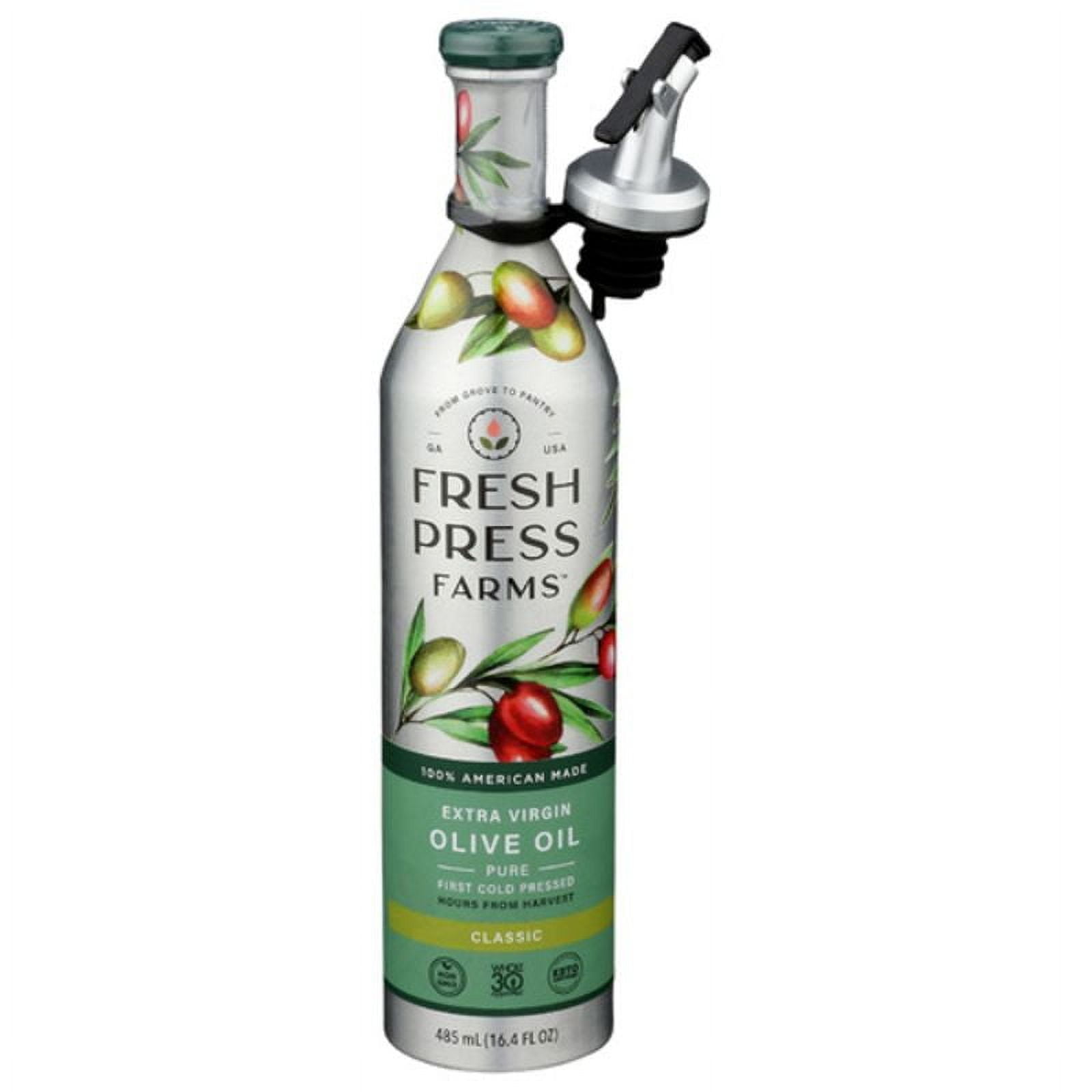 Fresh Press Farms Classic Extra Virgin Olive Oil 16.4 fl oz - Walmart.com