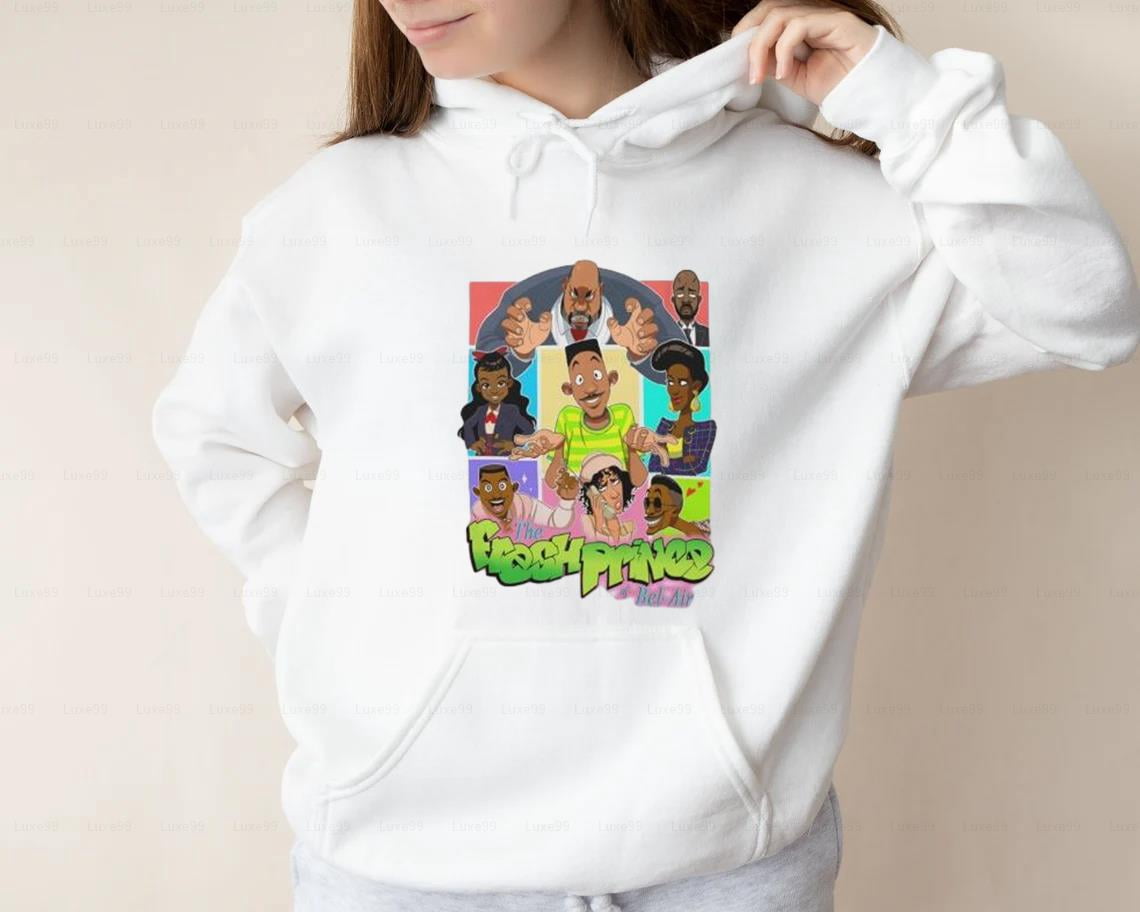 Fresh Prince Retro T-shirt, Sweatshirt, Hoodie for 90s TV show fans ...