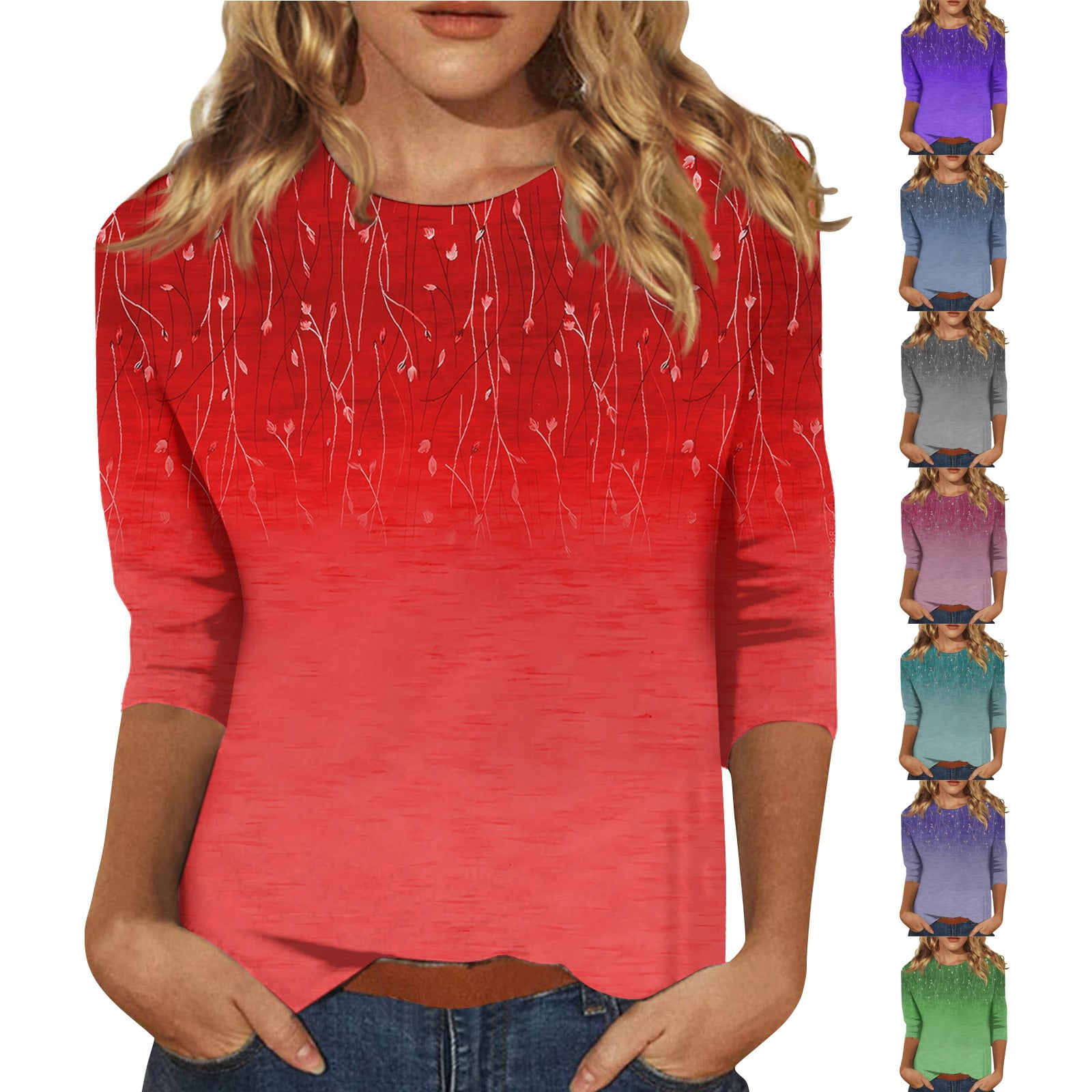 Fresh Produce Clothing - 3/4 Length Sleeve Womens Tops, 3/4 Sleeve Tops ...