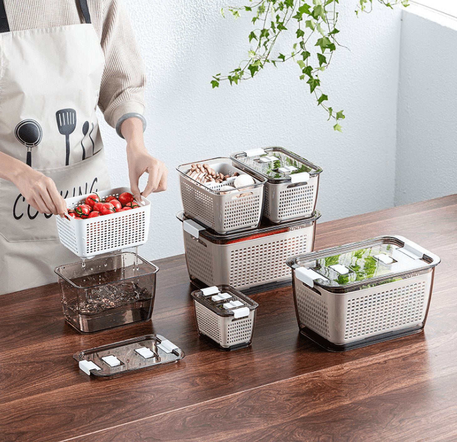 Fresh Produce Storage Containers: Keep Your Fruits and Vegetables ...