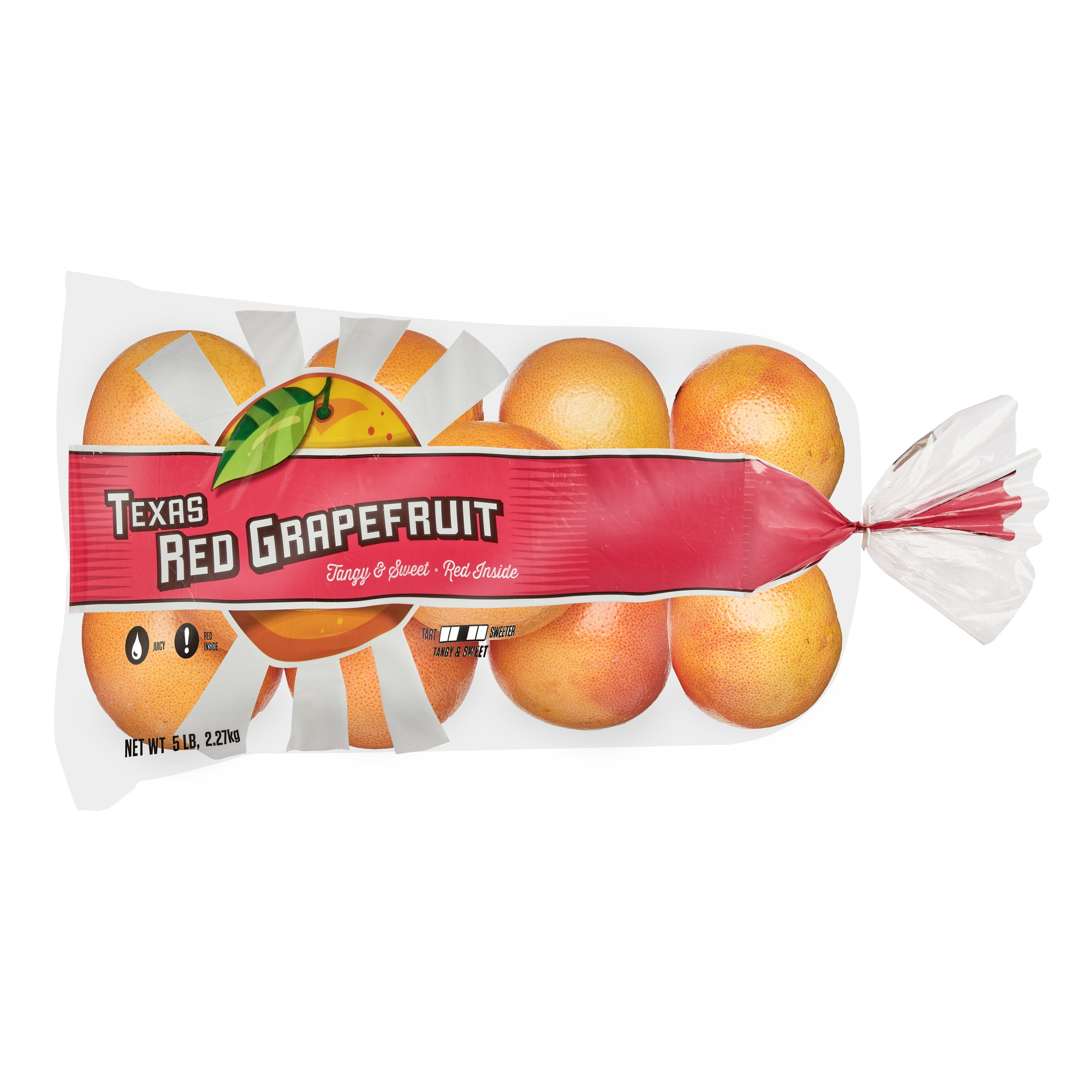 Fresh Red Grapefruit, 5 lb Bag - Walmart Business Supplies