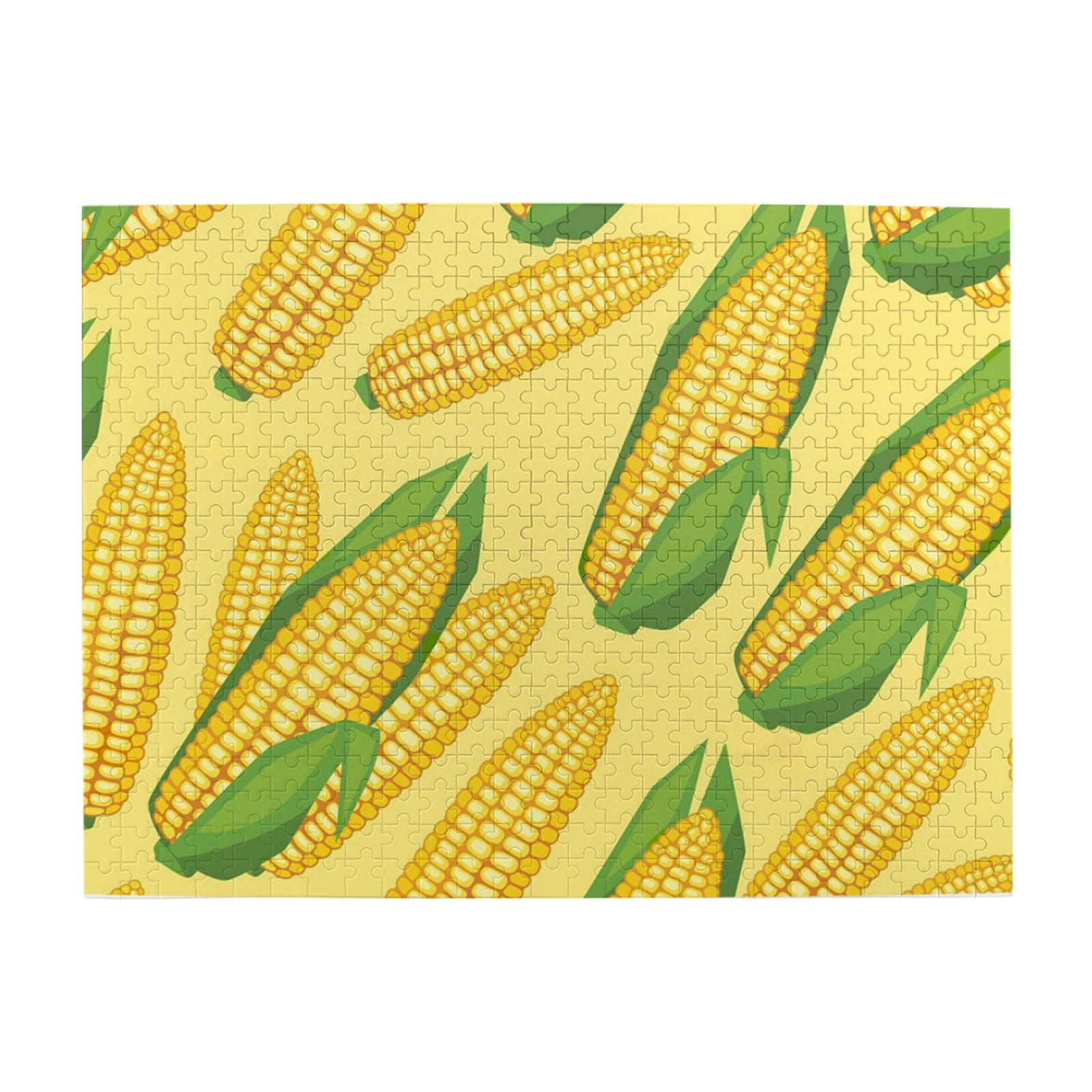 Fresh Ripe Corn Cobs, Jigsaw Puzzles 500 Pieces Wooden Jigsaw Toy ...