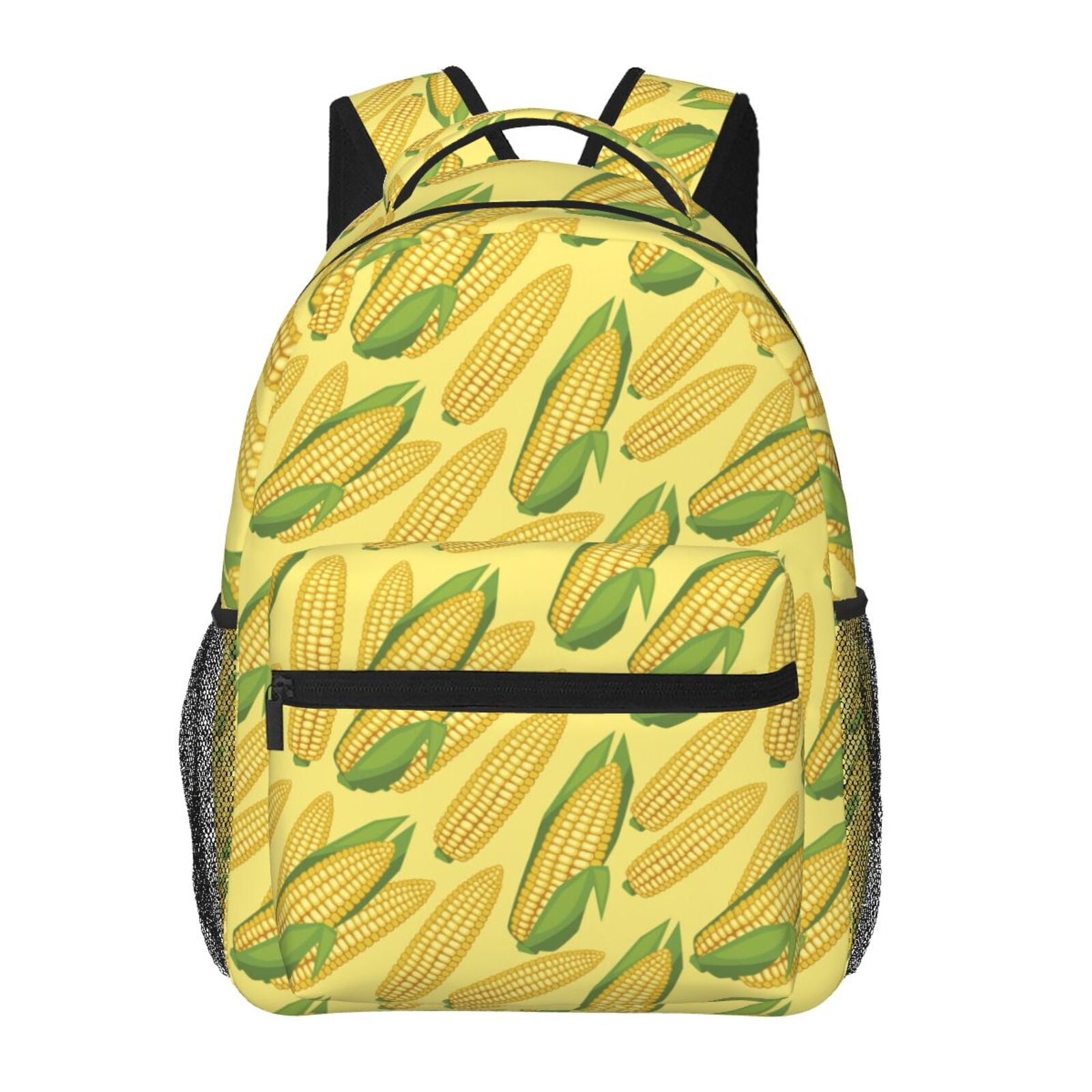 Fresh Ripe Corn Cobs Pattern Backpack for Men Women Laptop Backpack ...
