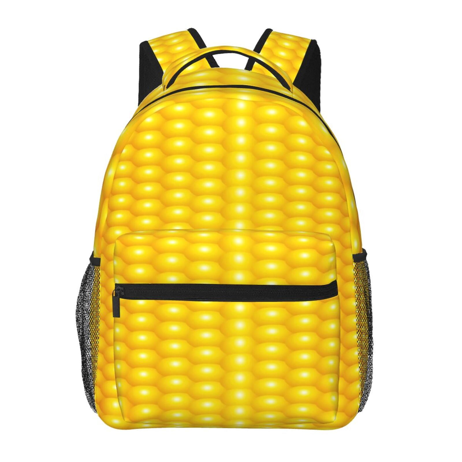 Fresh Ripe Corn Cobs Pattern Backpack for Men Women Laptop Backpack ...
