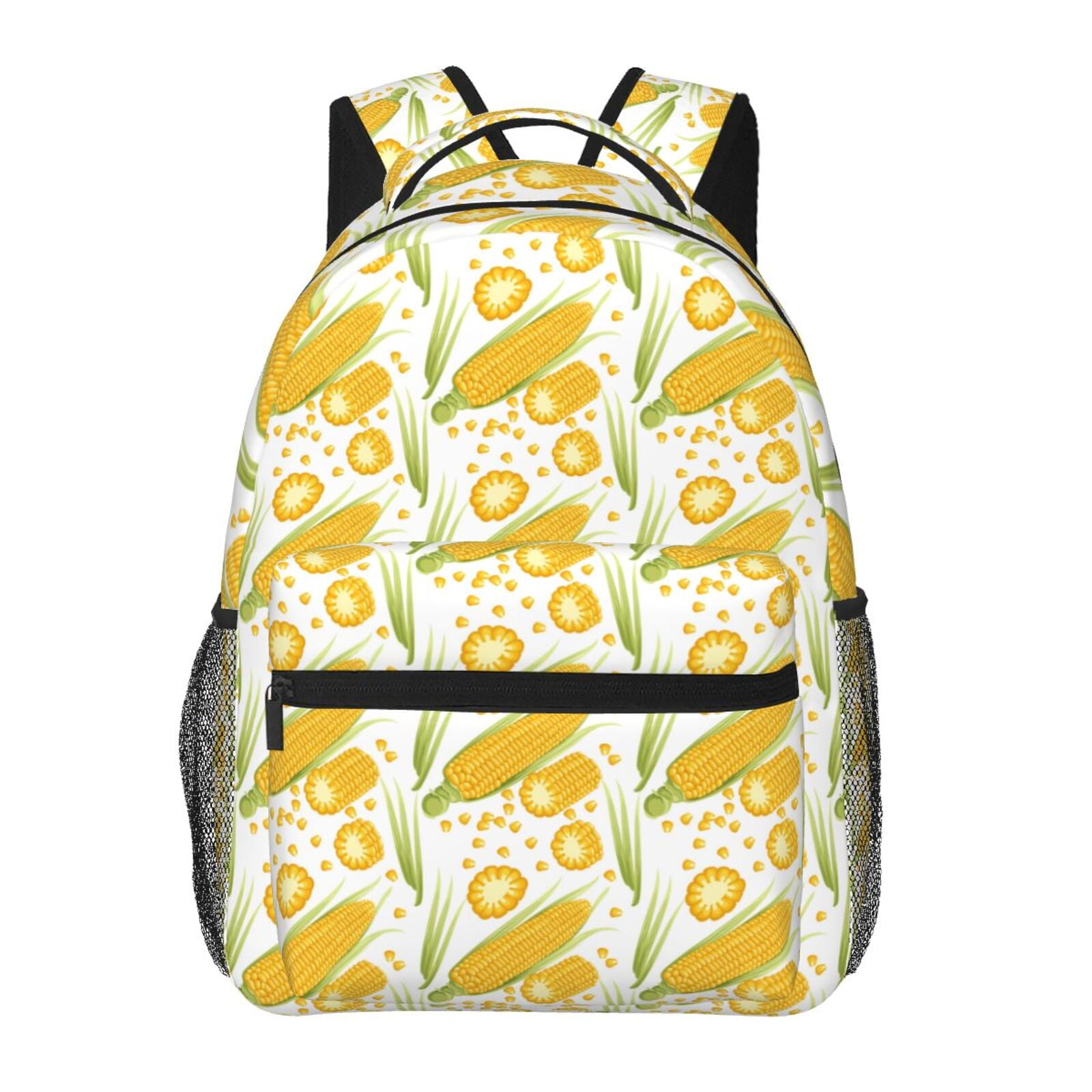 Fresh Ripe Corn Cobs Pattern Backpack for Men Women Laptop Backpack ...