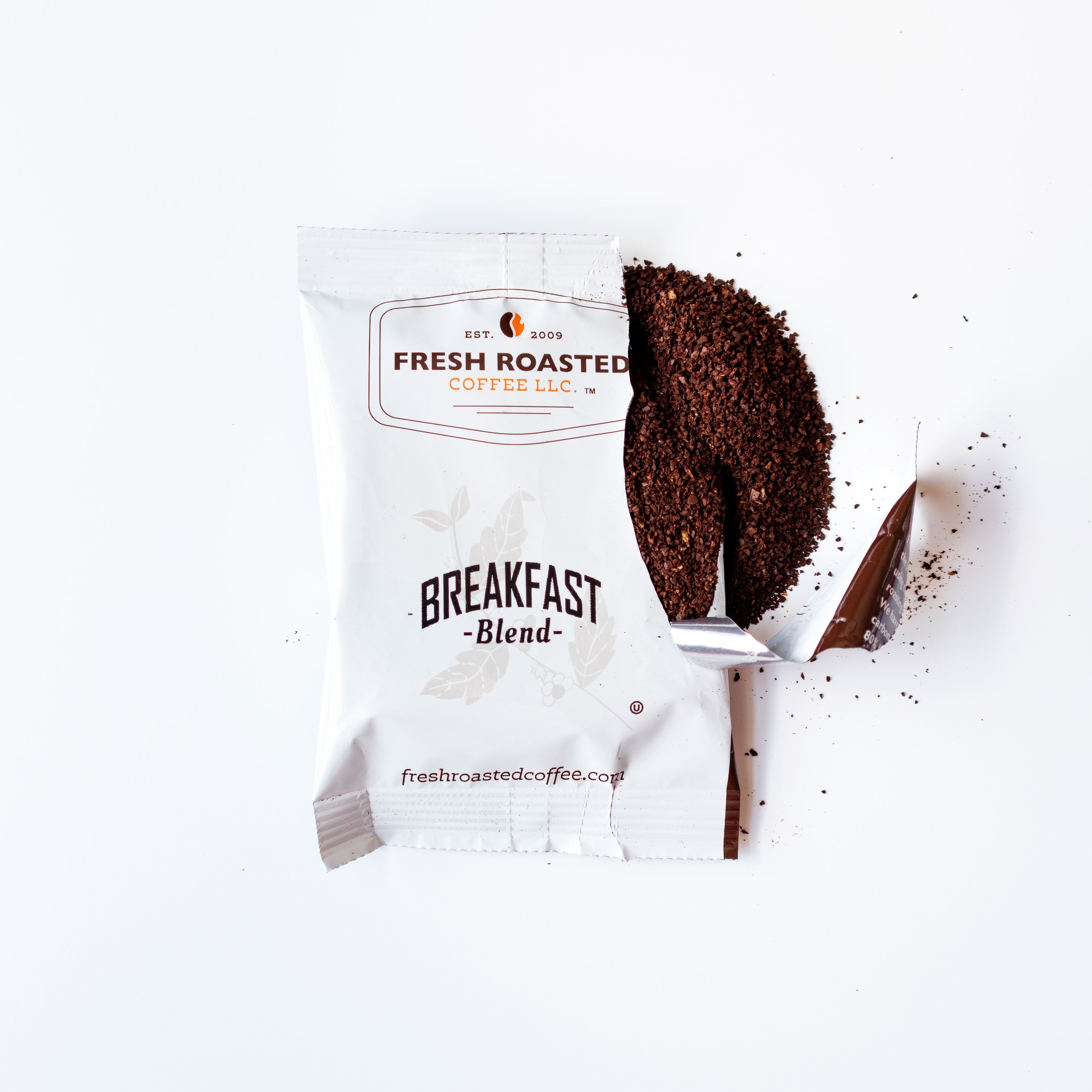 Fresh Roasted Coffee, Breakfast Blend Coffee Portion Packs 2.25 oz ...