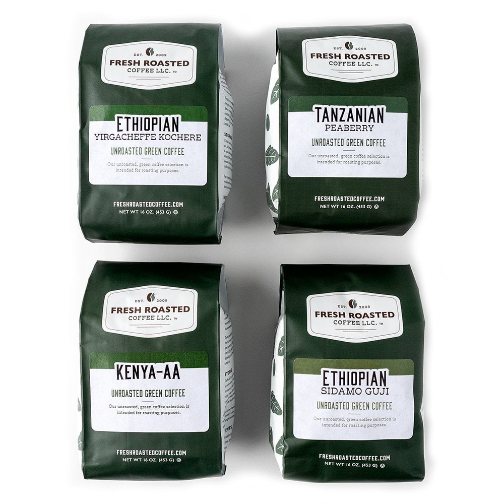 Fresh Roasted Coffee, Home Roaster's Sampler, African Green Coffee ...