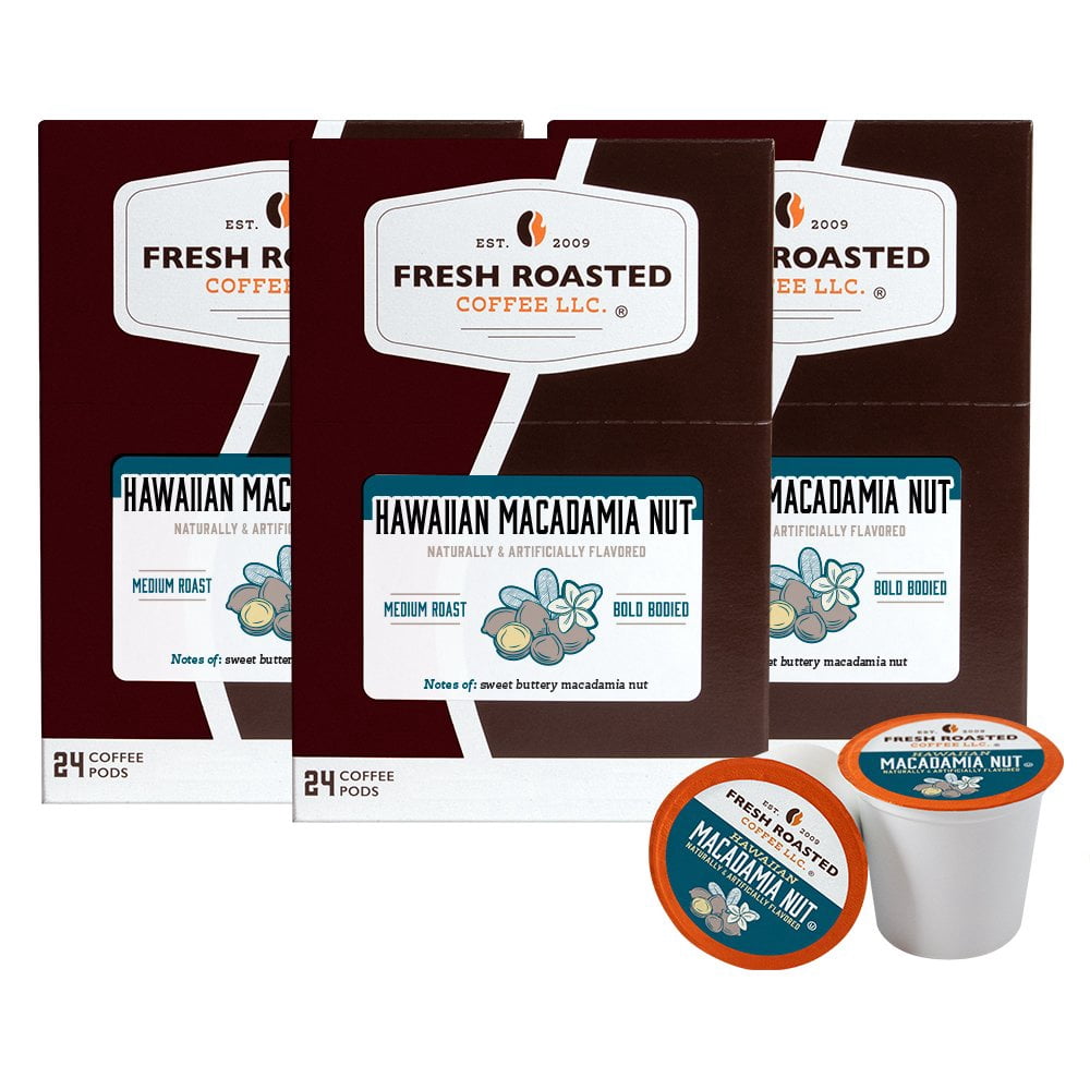 Fresh Roasted Coffee's Flavored Coffee Collection, Hawaiian Macadamia ...