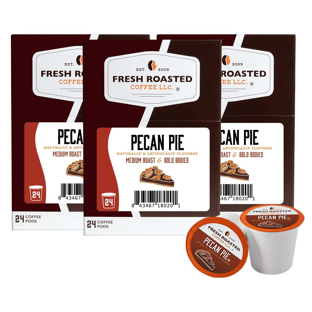 Fresh Roasted Coffee's Flavored Coffee Collection, Pecan Pie, 72 K ...