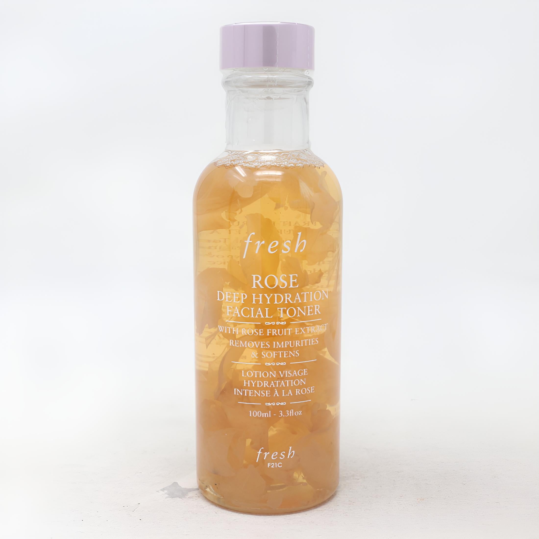 Fresh Rose Deep Hydration Facial Toner 3.4 oz, Alcohol-Free with Skin ...