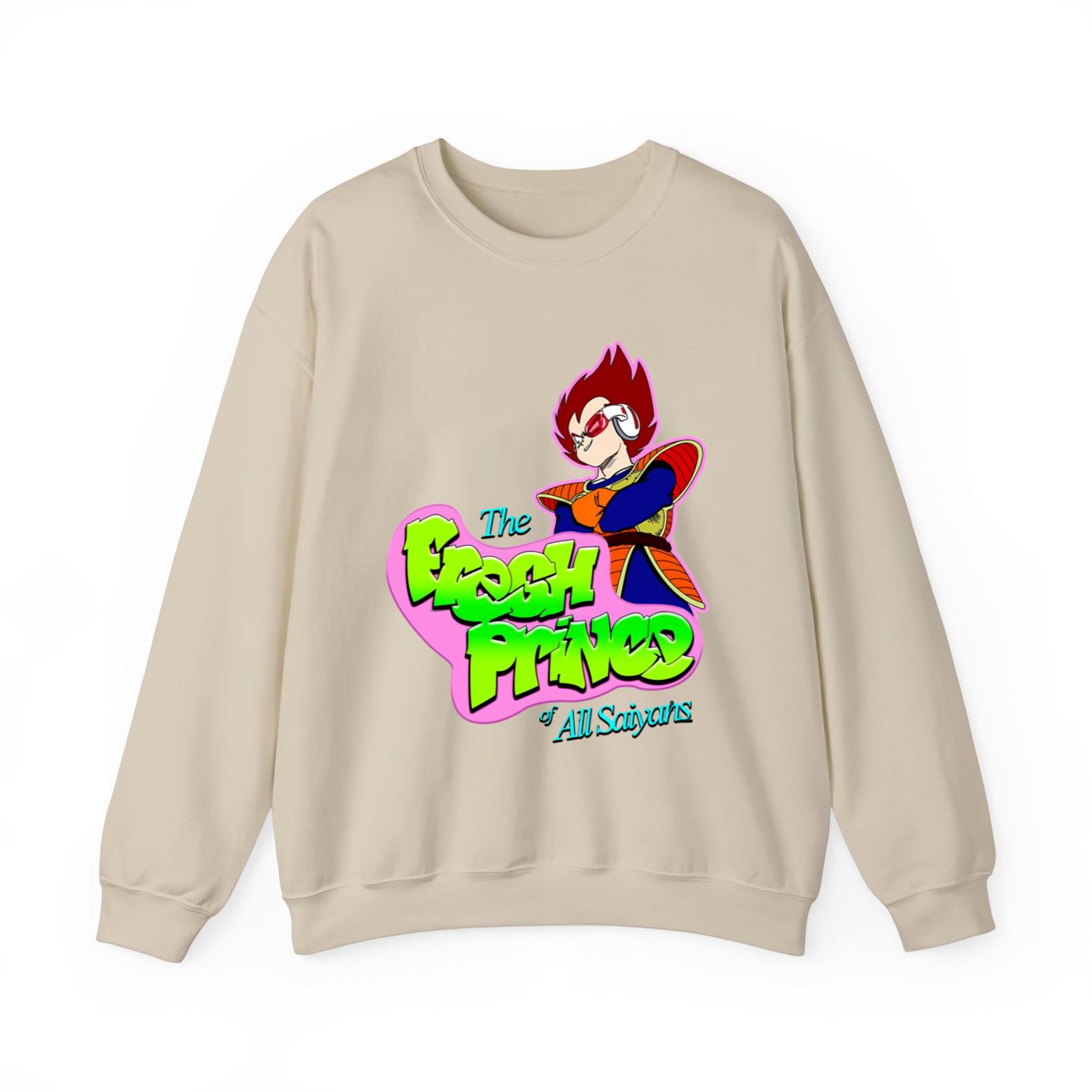 Fresh Saiyan Prince Shirt dragon T-Shirt fresh prince of bel air Saiyan ...
