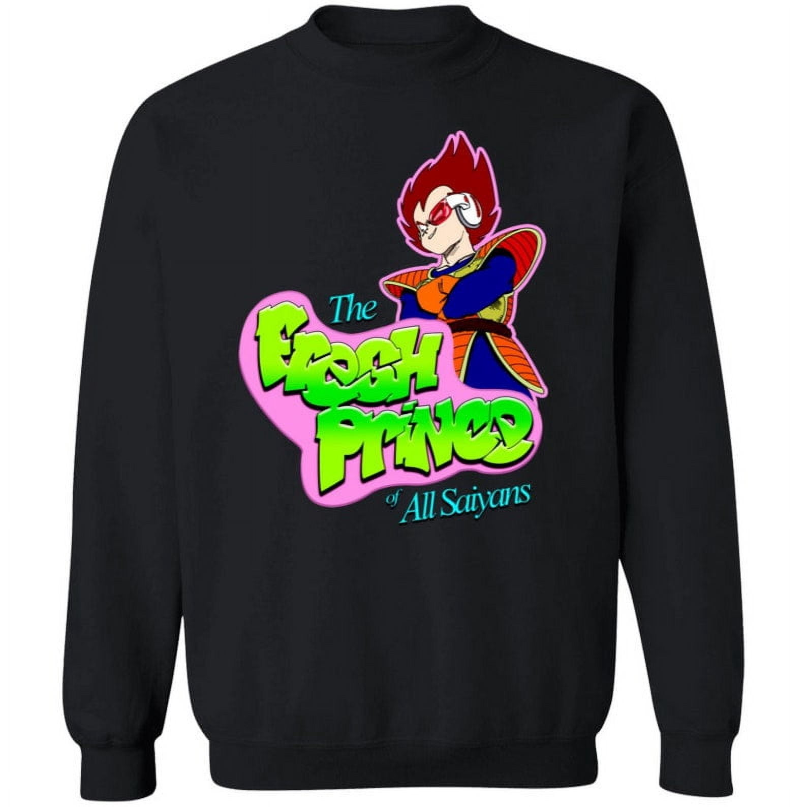 Fresh Saiyan Prince | dragon | sweatshirtt Shirt | fresh prince of bel ...