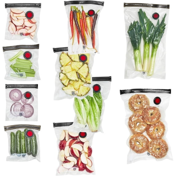 Fresh & Save 10-pc Vacuum Sealer Bags, Sous Vide Bags, Meal Prep ...