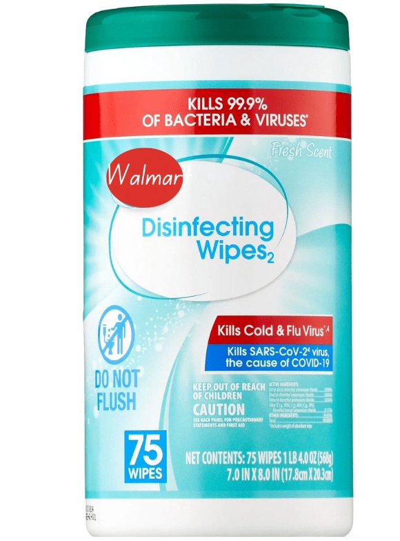 Disinfectant Wipes in Disinfectant Cleaners - Walmart.com