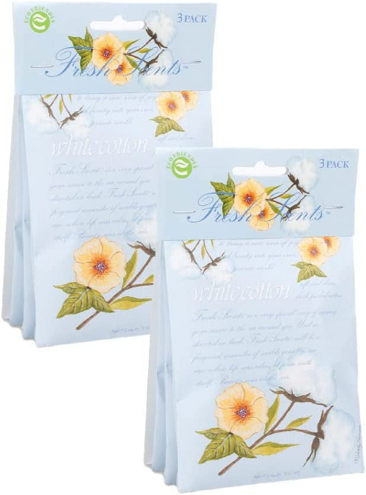| Fresh Scents Scented Sachet Packet | White Cotton | Air Freshener ...