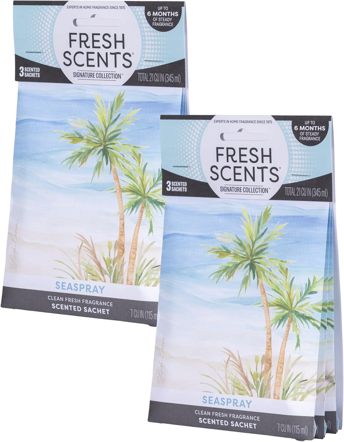 Fresh Scents Scented Sachets | Seaspray | Home Fragrance | Long Lasting ...