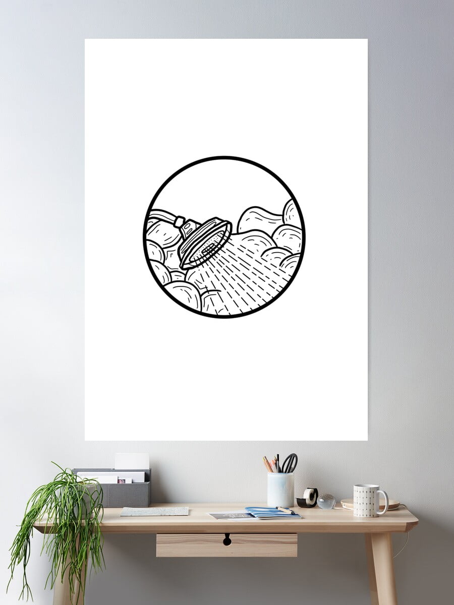 Fresh Shower Is Better Than A Shrink Poster Wall Art, Modern Wall Decor ...